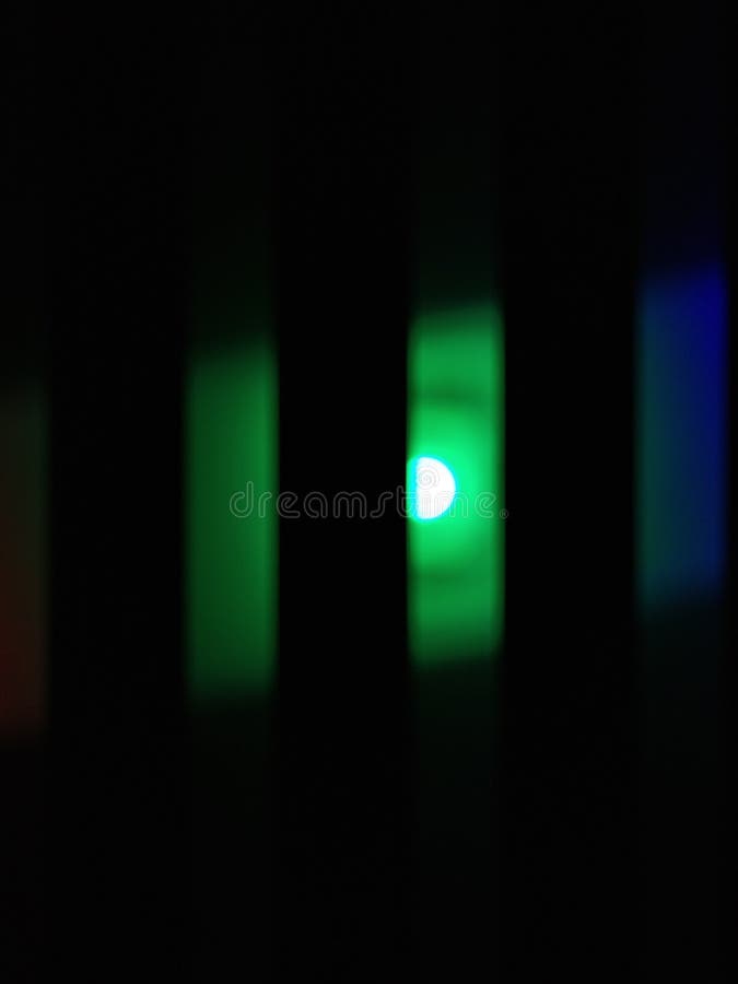 LED Light Silhouette Green stock image. Image of screenshot - 219352439