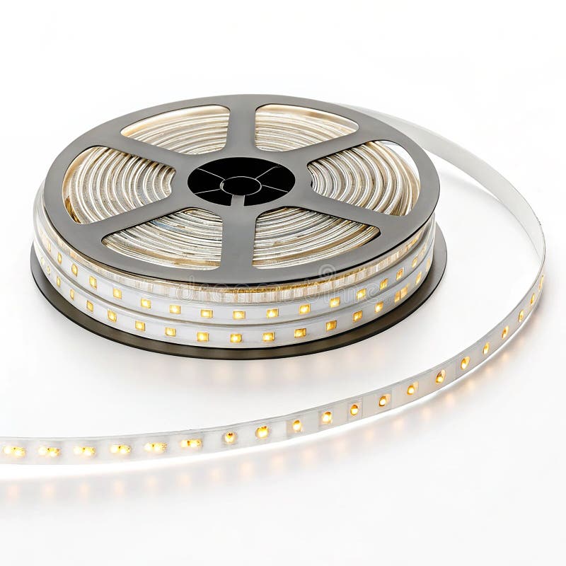 LED Light Up Ribbon for Party Decorations Stock Illustration ...