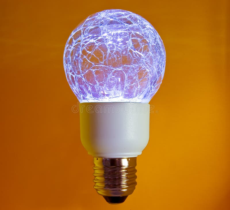 Led bulb light stock photo. Image of emitting, glowing - 19558580