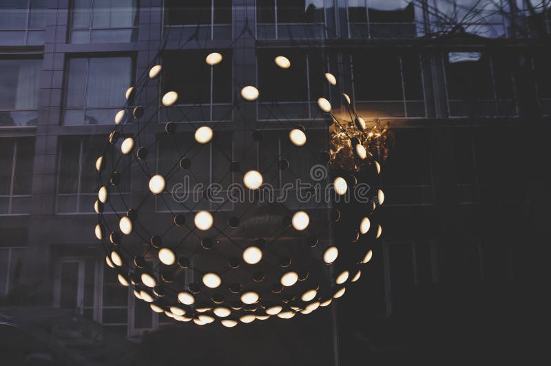 LED lighting design stock image. Image of illumination - 187394323