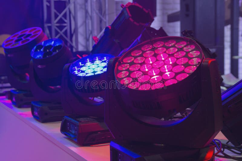 LED Lighting Equipment for the Concert and Show Editorial Photography ...