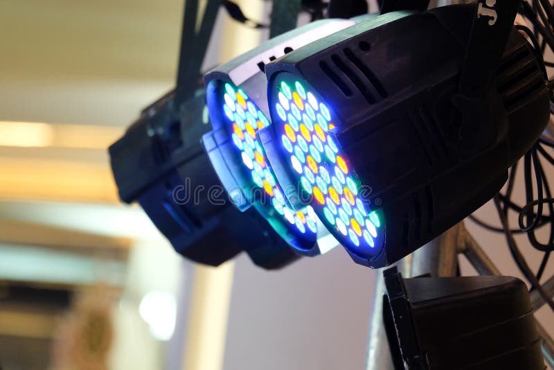 LED lighting equipment stock photo. Image of element - 73312496