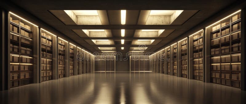 LED Lighting is Integrated into the Warehouse S System for Storage and ...