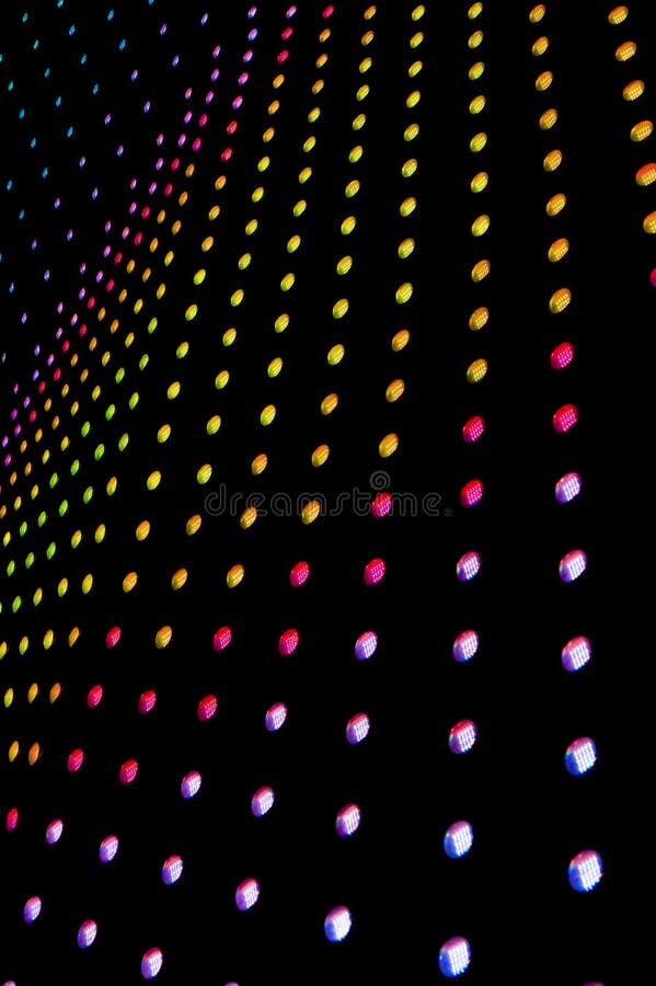 Led lights stock photo. Image of color, dots, modern - 13634156