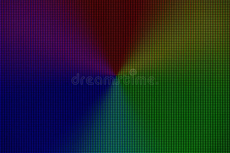 LED Lights from Computer LED Monitor Screen Display Panel for Graphic ...