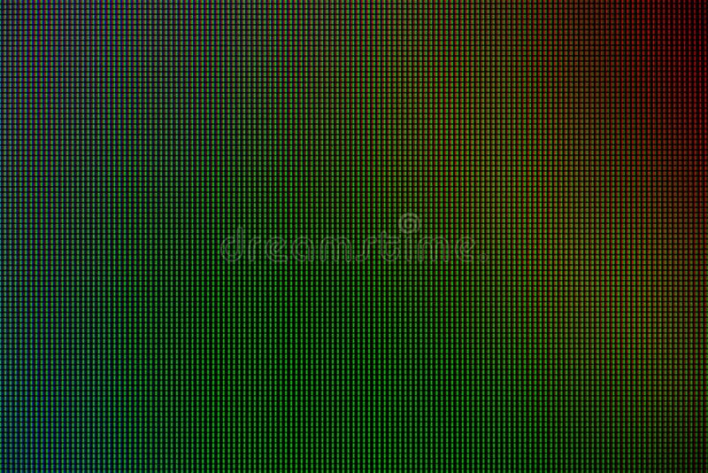 LED Lights from Computer LED Monitor Screen Display Panel for Graphic ...