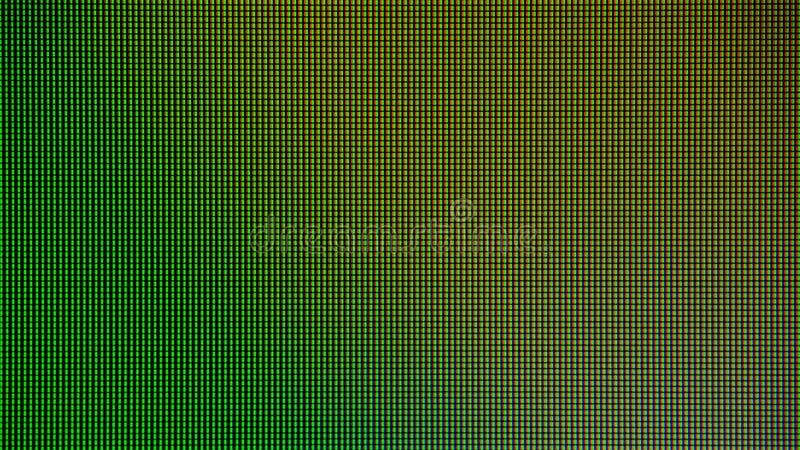 LED Lights from Computer Monitor Screen Display Panel for Design. Stock ...