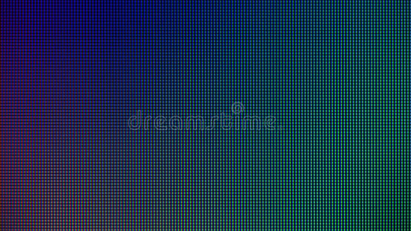 LED Lights from Computer LED Monitor Screen Display Panel for Graphic ...