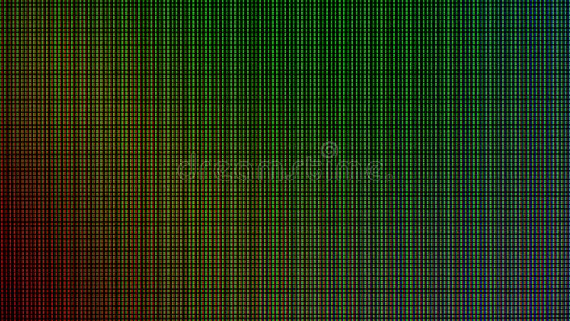 LED Lights from LED Computer Monitor Screen Display Panel for Graphic ...
