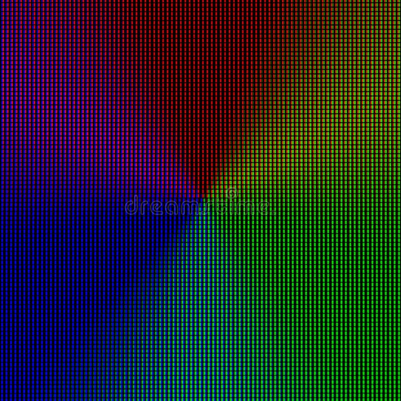 LED Lights from LED Computer Monitor Screen Display Panel for Graphic ...