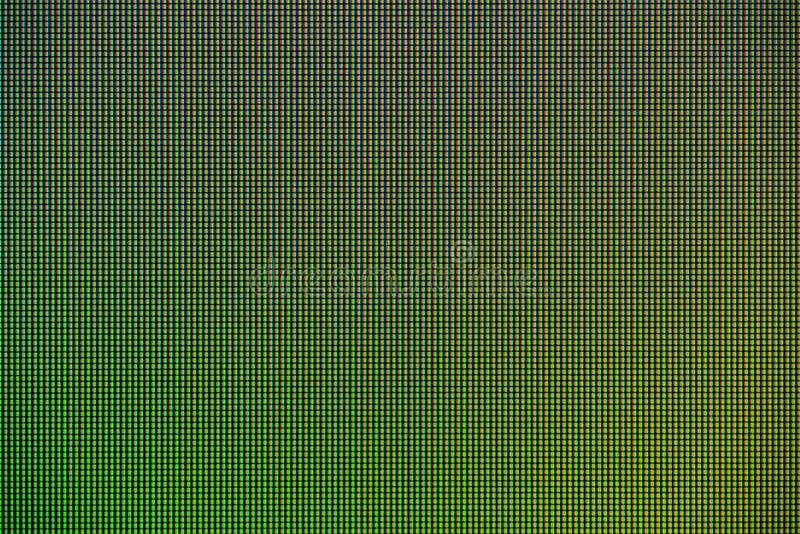 LED Lights from LED Computer Monitor Screen Display Panel for Graphic ...