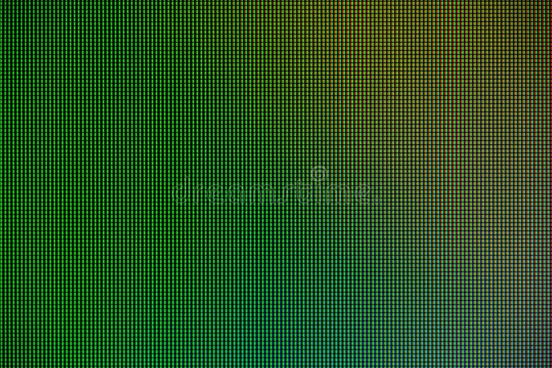 LED Lights from LED Computer Monitor Screen Display Panel for Graphic ...
