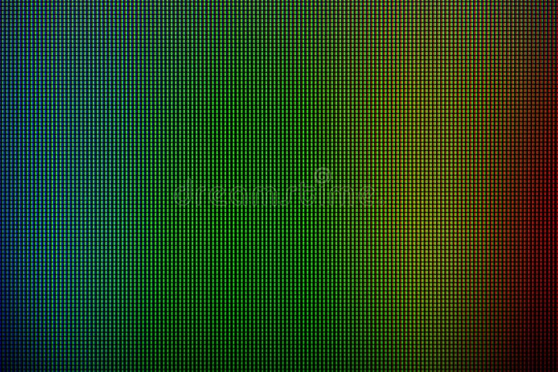 LED Lights from LED Computer Monitor Screen Display Panel for Graphic ...