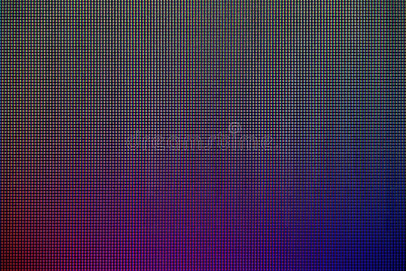 LED Lights from LED Computer Monitor Screen Display Panel for Graphic ...