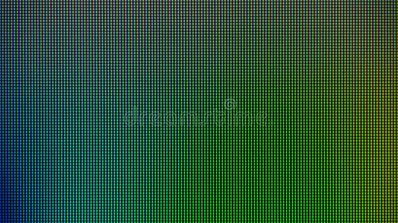 LED Lights from LED Computer Monitor Screen Display Panel for Graphic ...