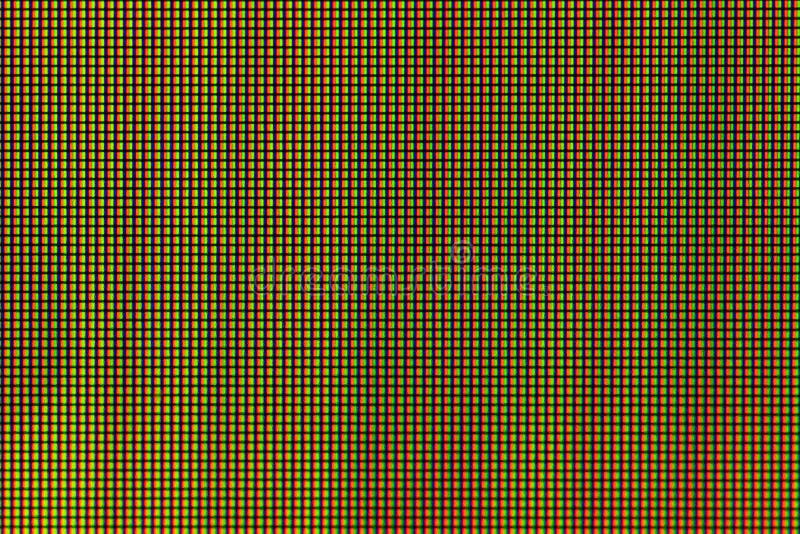 LED Lights from LED Computer Monitor Screen Display Panel for Graphic ...