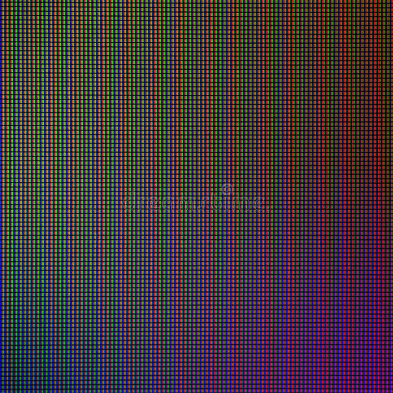 LED Lights from Computer Monitor Screen Display Panel for Graphic ...