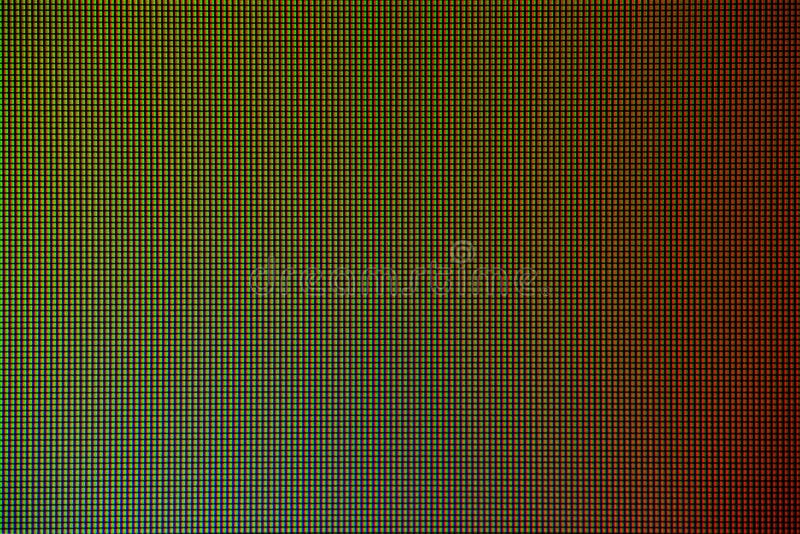 LED Lights from Computer Monitor Screen Display Panel for Graphic ...