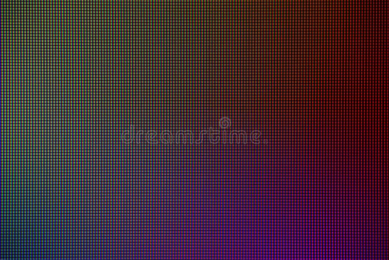 LED Lights from Computer Monitor Screen Display Panel for Graphic ...