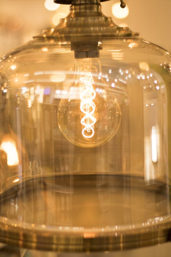 LED Lights Display in Store Stock Photo - Image of decoration, modern ...