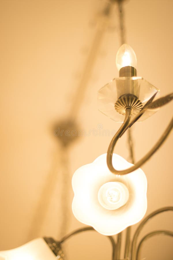 LED Lights Display in Store Stock Image - Image of decor, indoor: 154117423