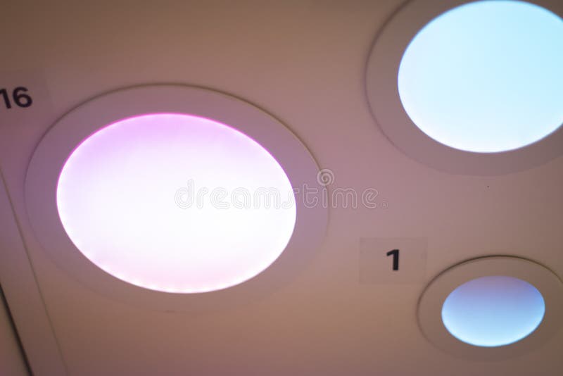 LED Lights Display in Store Stock Photo - Image of show, lamp: 154980516