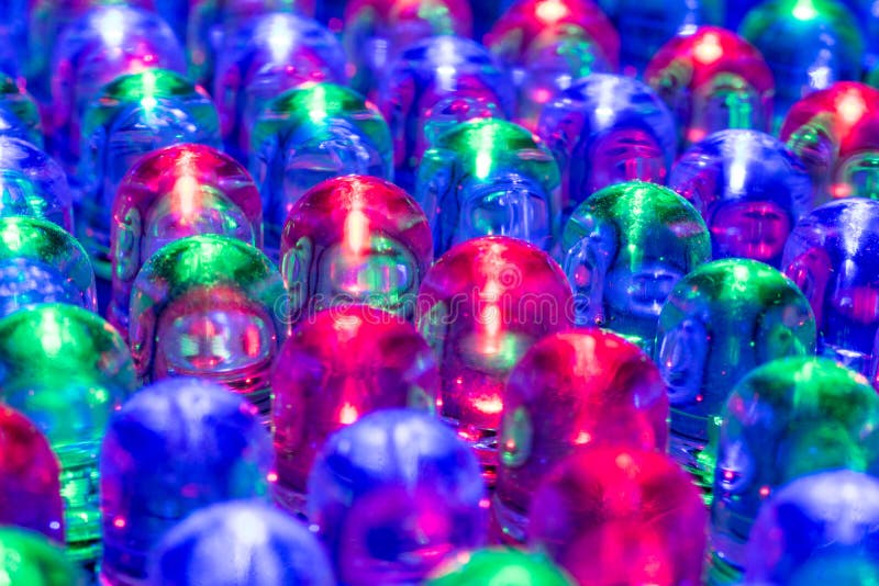 LED lights stock photo. Image of blue, dust, shine, arrangement - 100505644