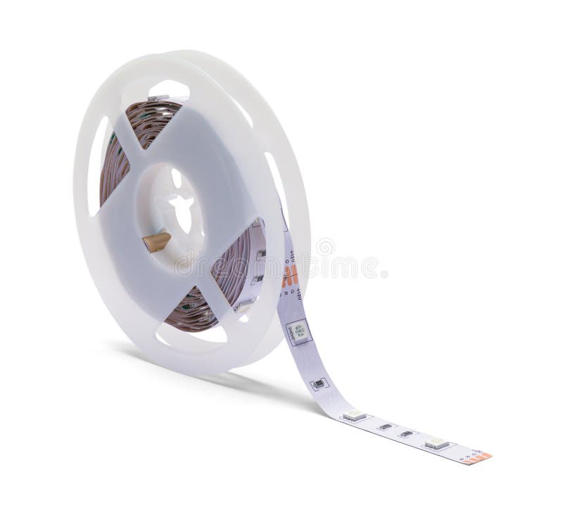 LED Lights Rolled Up stock image. Image of savings, energy - 218097381