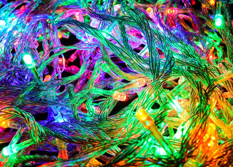 LED X mas Lights stock image. Image of orange, lights - 49770383