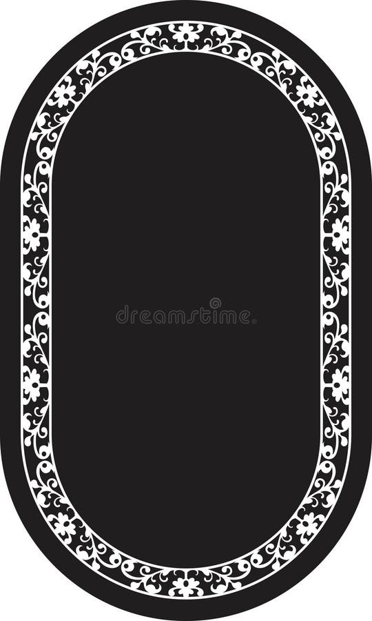 LED MIRROR BORDER DESIGN Wall Pattern Screen Pattern - Cdr X6 Stock ...