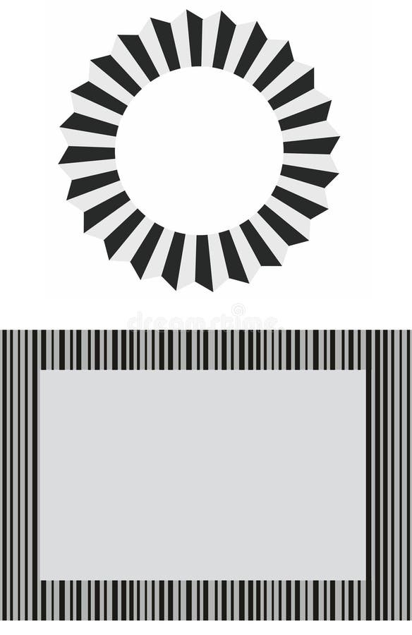 Led Mirror Glass Floral Border Pattern Frame, Design Vector ...