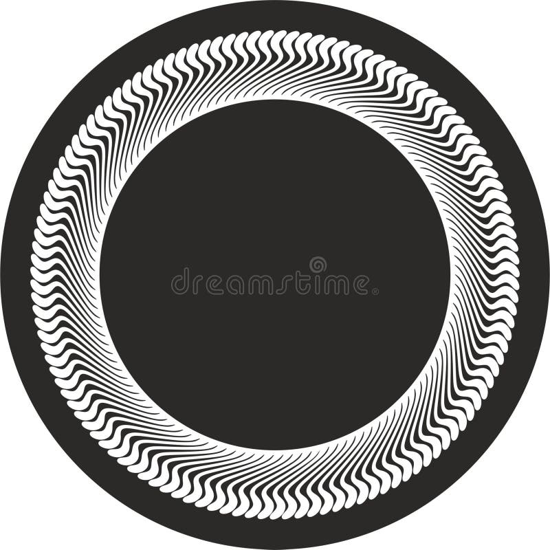 Led Mirrors Glass Border Design Vector CDR Stock Vector - Illustration ...