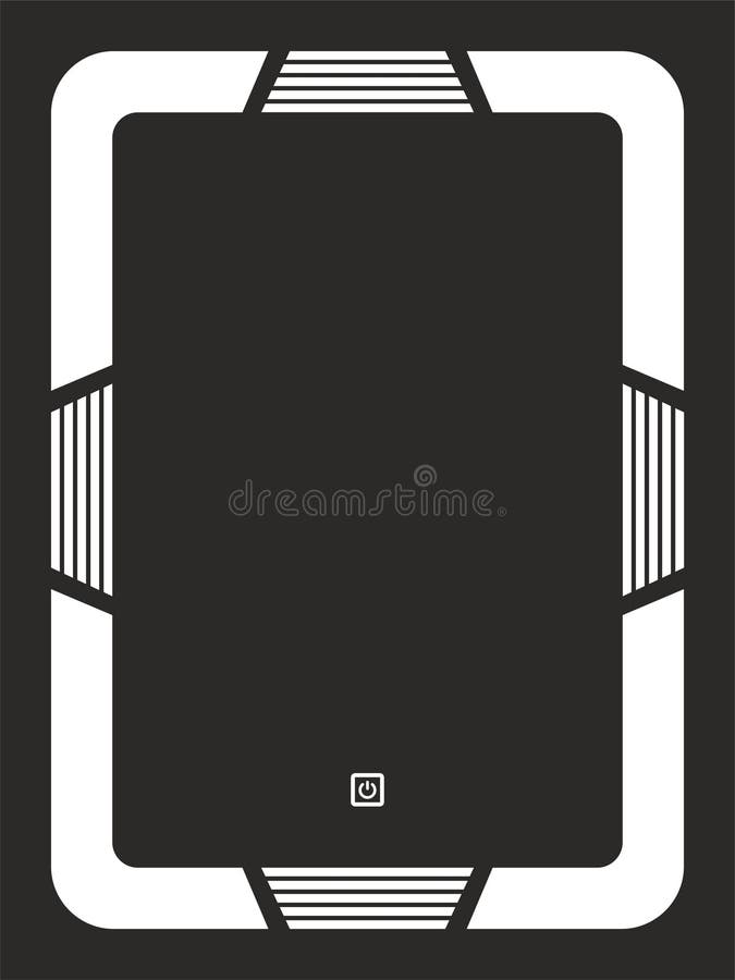 Led Mirrors Glass Border Design Vector CDR Stock Illustration ...