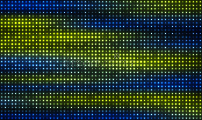 Vector Led Screen. Television Texture. Pixel Background. Lcd Monitor ...