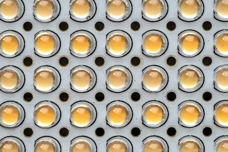 Transparent LED Panel with Light Stock Image - Image of macro, diode ...