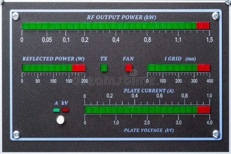 LED panel power amplifier stock image. Image of voltage - 146413193
