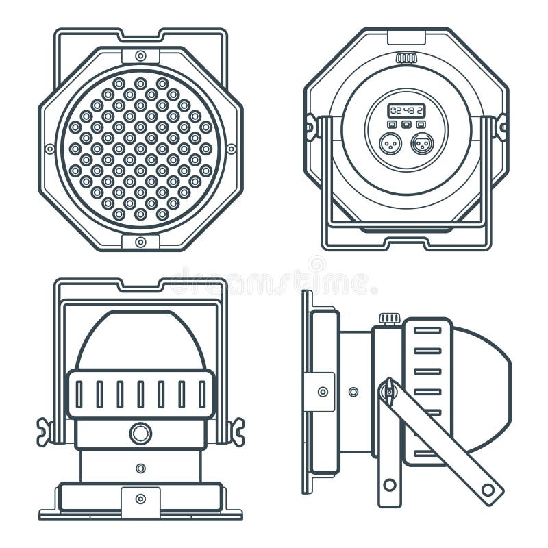 Stage Led Lighting Stock Illustrations – 1,718 Stage Led Lighting Stock ...