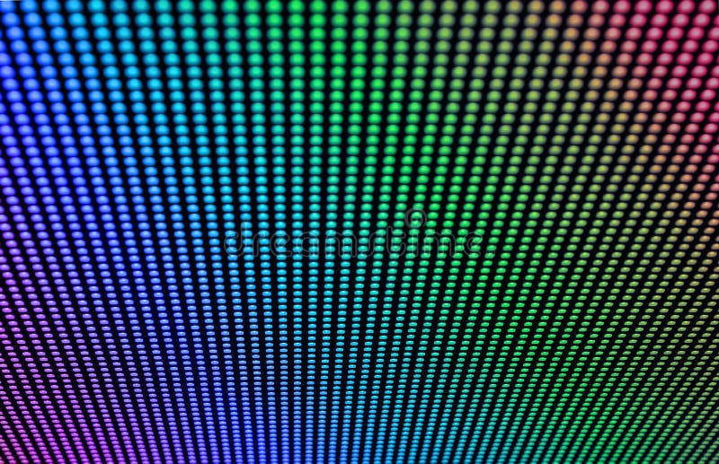 Abstract of the Lot of Led Lights Stock Photo - Image of digital, blue ...