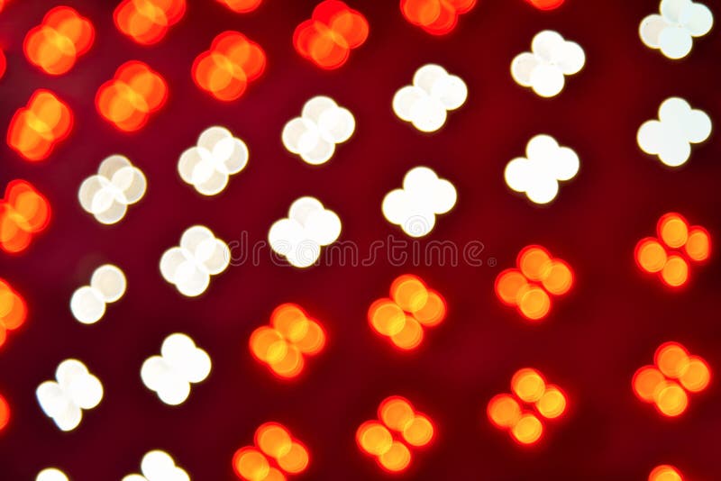 LED Red and White Lights Blurry Stock Image - Image of colorful ...