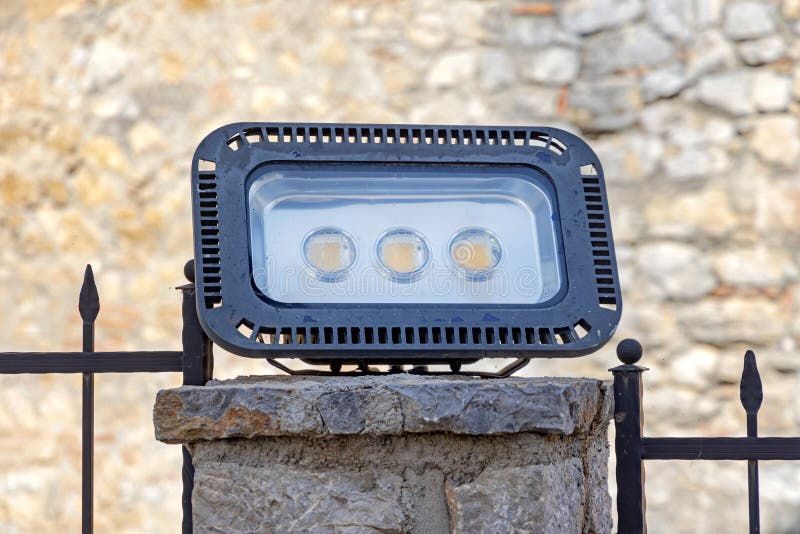 Led Reflector Lens stock image. Image of 2023, ohrid - 319123971