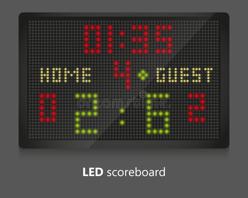 Scoreboard Stock Illustrations – 23,919 Scoreboard Stock Illustrations ...