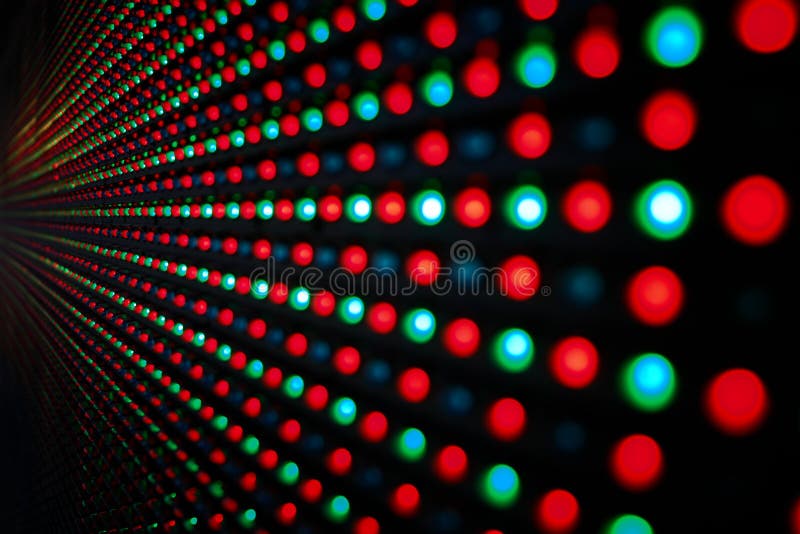 LED Screen stock image. Image of matrix, screen, frame - 7324263