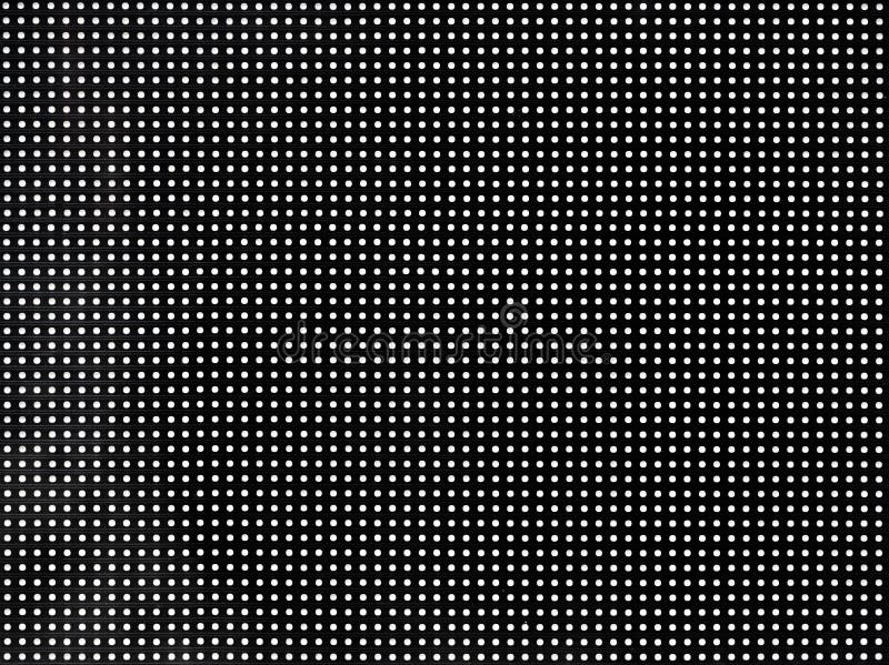 LED Screen with Digital Dots Stock Image - Image of bulb, modern: 192803783