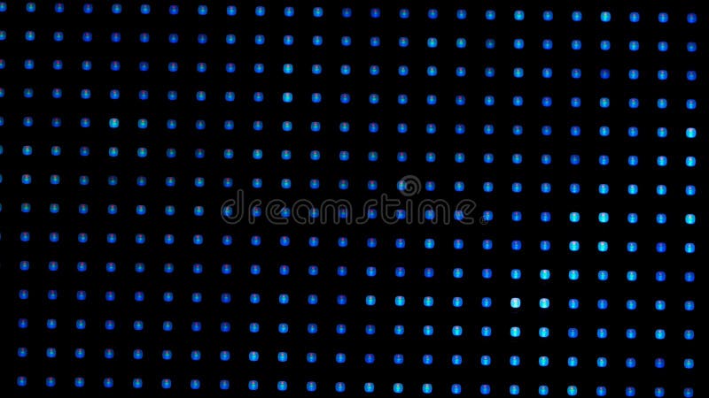 LED Screen Displaying an RGB Dot Pattern Stock Illustration ...