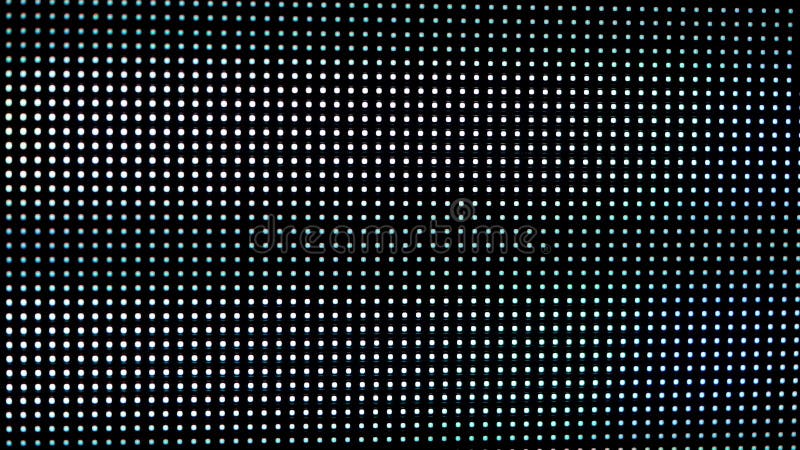 LED Screen Displaying an RGB Dot Pattern Stock Footage - Video of ...