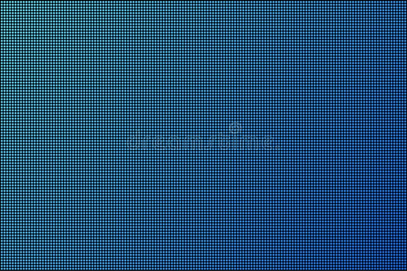Led Screen. Dot RGB Background Television. Vector Stock Illustration ...