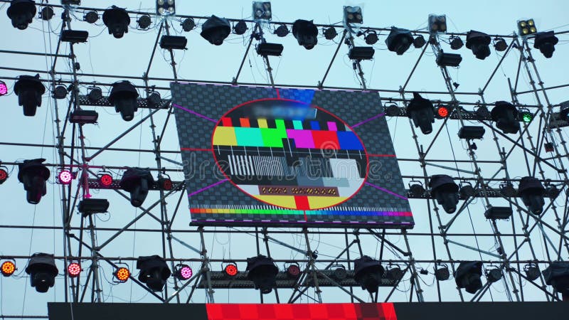 Led Screen Installation and Calibration for Event Stage Setup, Panel ...