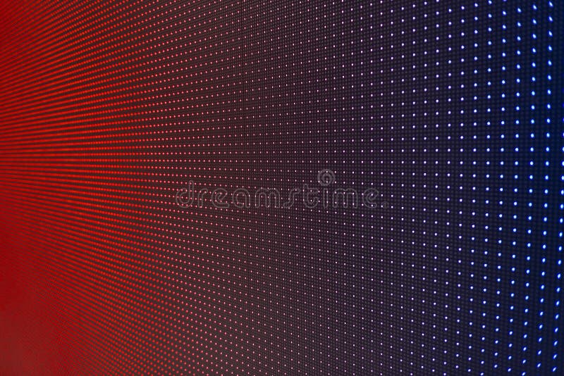 Light Emitting Diodes (LED) Display Stock Image - Image of bright ...