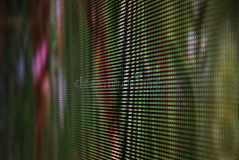 LED Screen Picture Red Horizontal Stock Image - Image of equipment ...
