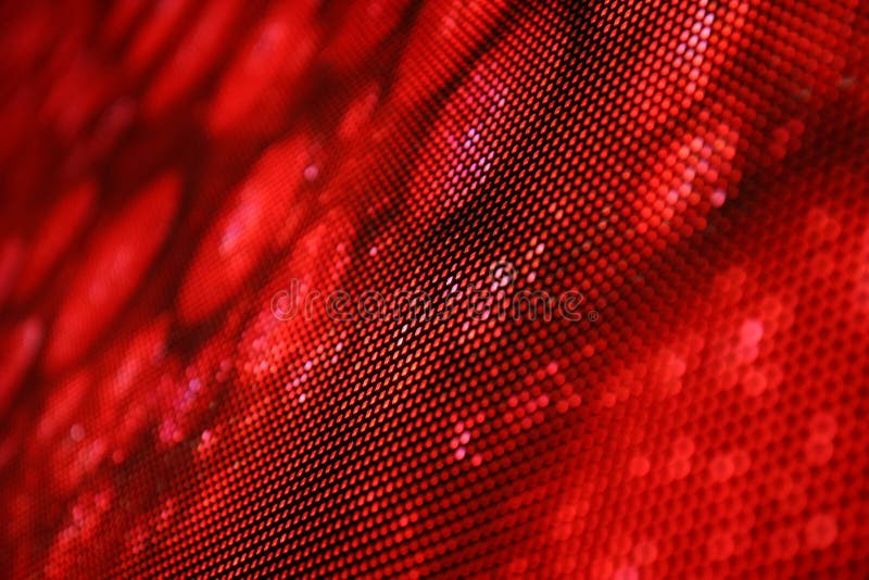 LED Screen Picture Red Snake Stock Photo - Image of macro, display ...
